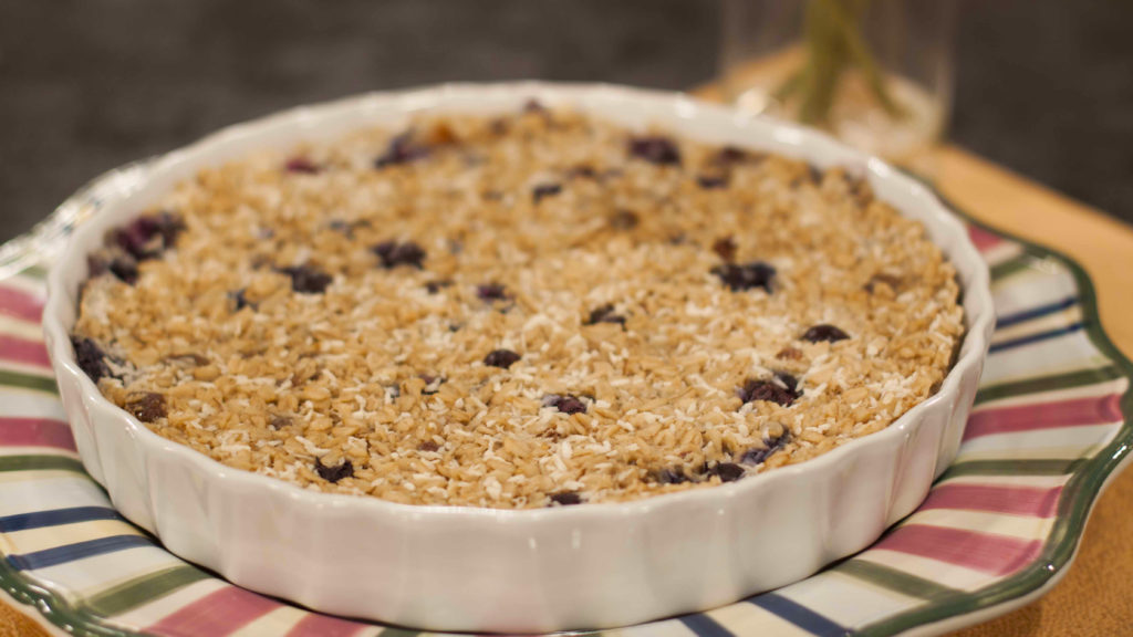 Baked Oatmeal and Blueberries – 3ABN Recipes
